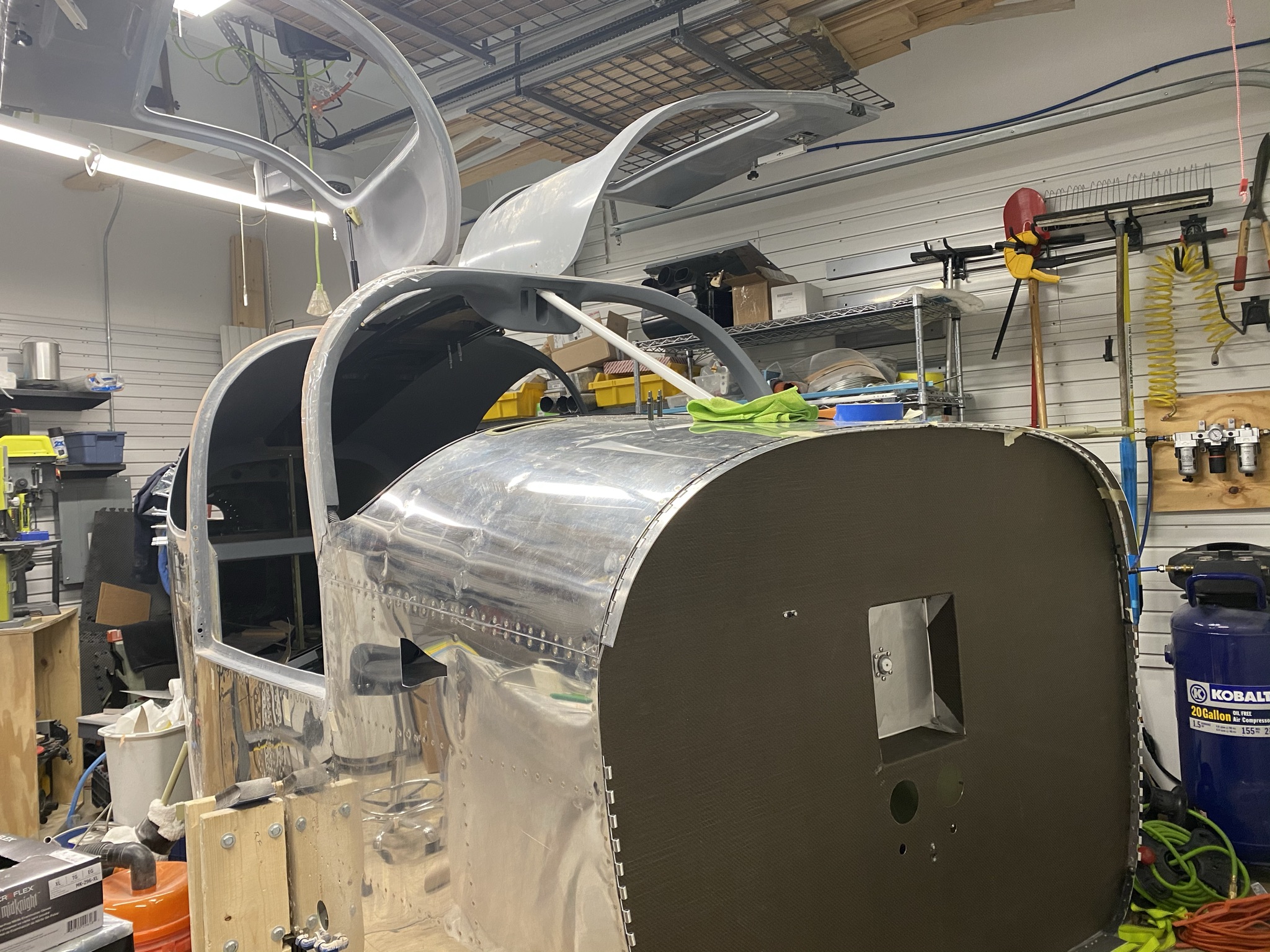 Defrost Vents, Firewall insulation, and more cabin top filler ...